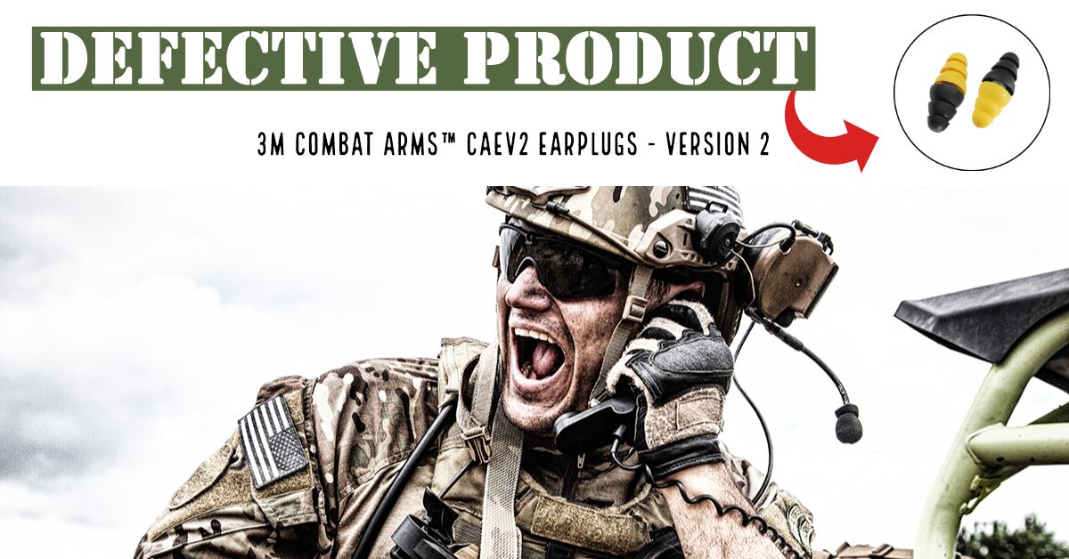 What to Do If You’ve Suffered Hearing Loss Due to Military-Issued 3M ...